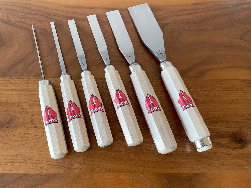 Dastra #1 Chisels - Diefenbacher Tools